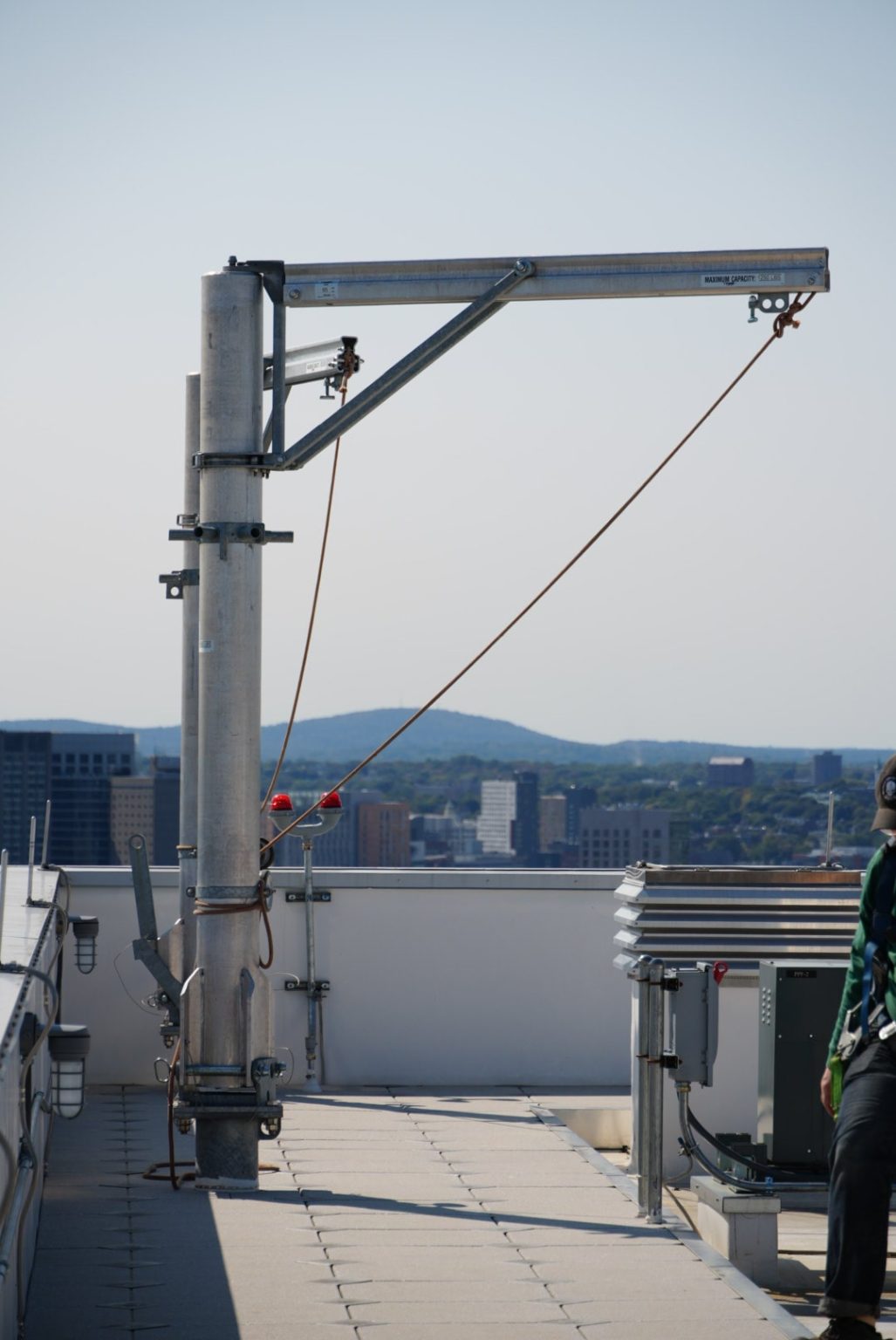 Davit Arms & Equipment for Building Access | American Anchor