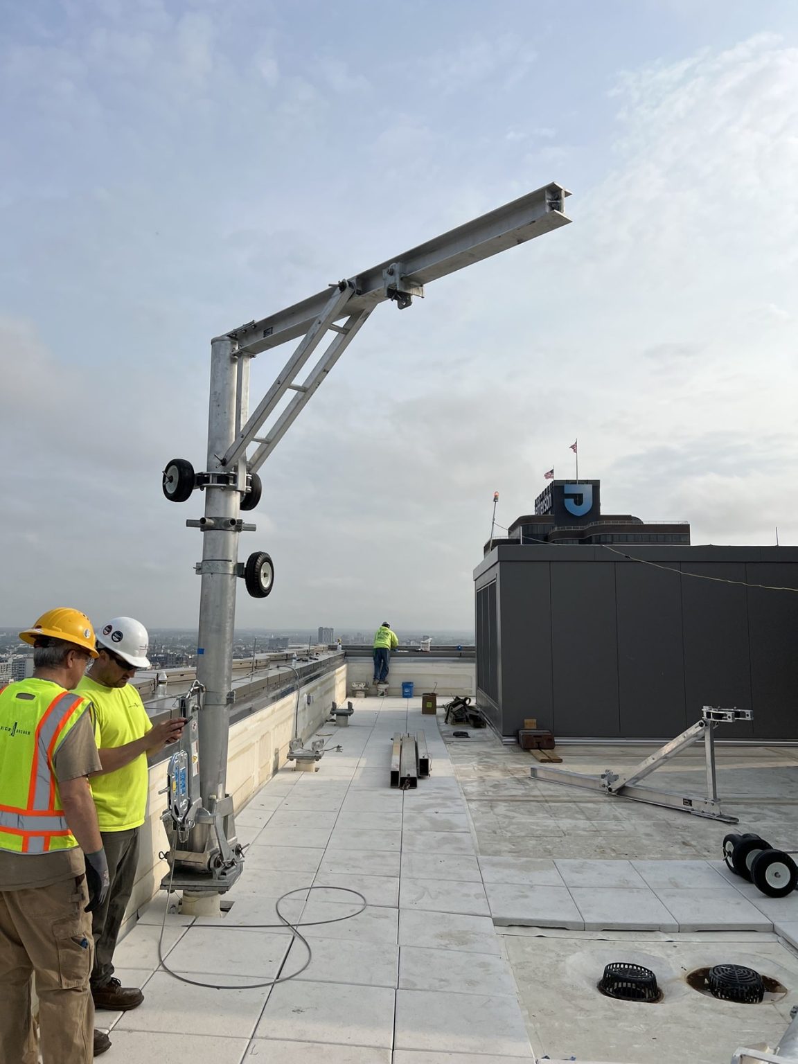 Davit Arms & Equipment for Building Access | American Anchor